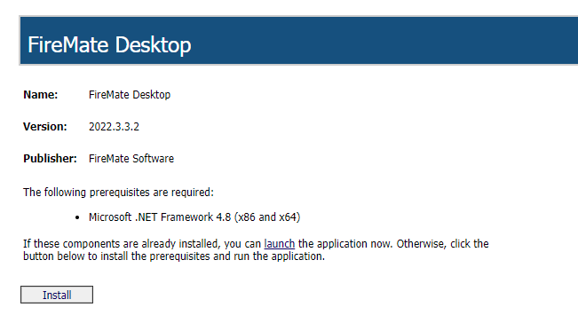 How to download & install FireMate Desktop