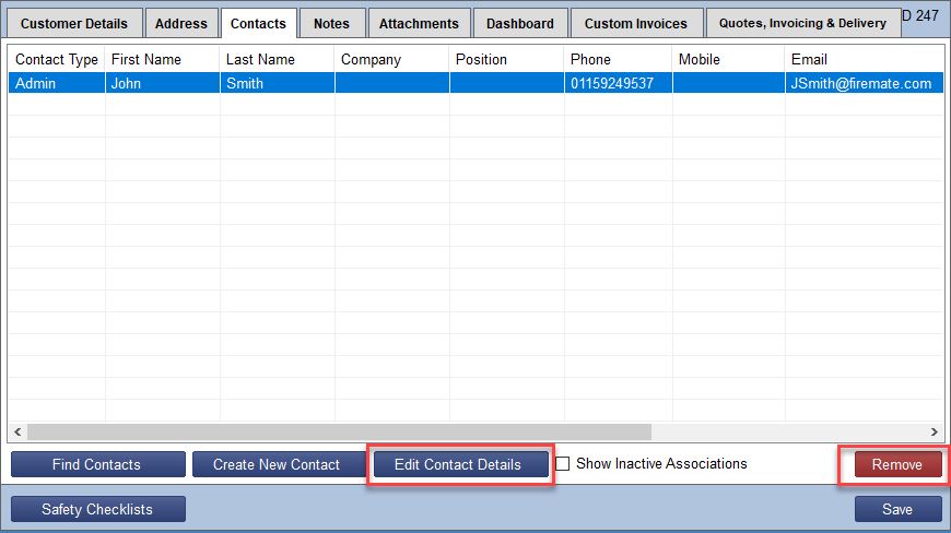 How to create a new Customer in FireMate